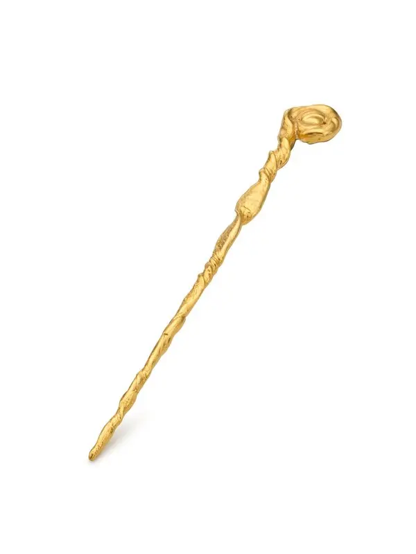 EVA REMENYI Plated Brass Cocktail Pick - Gold