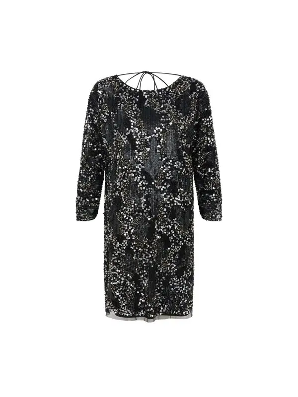 ROSE & NANCY Eden Beaded Mini Dress