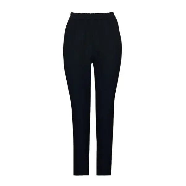 2KSTYLE Cropped Straight-leg Crepe Pants