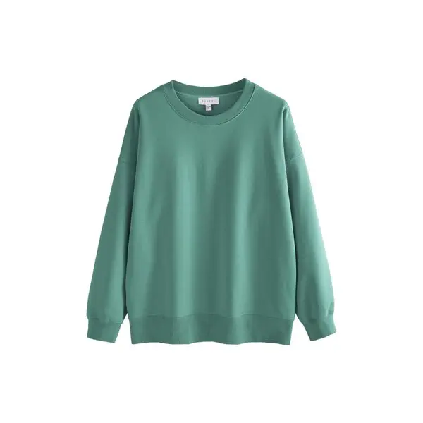 SUPESU Cubby Crewneck Sweater - Green