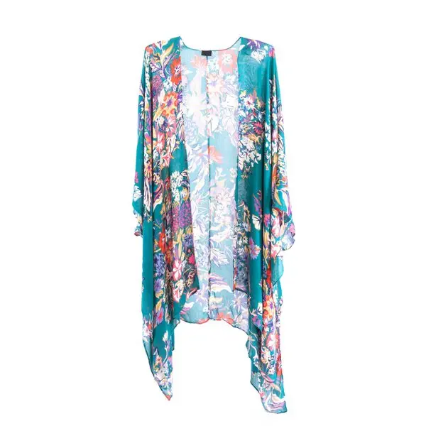 Saachi Floral Kimono - Green