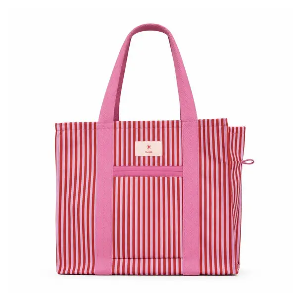GUNES SWIM Candy Box Tote - Pink/red