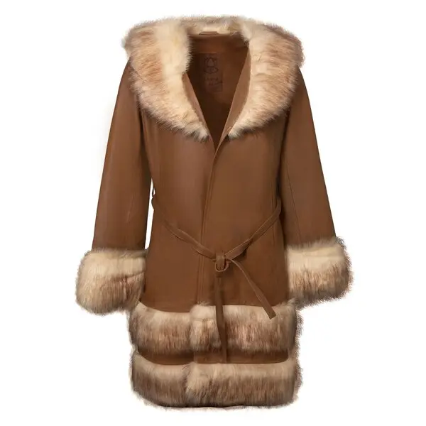 ZASTASTUDIO Jardesca Royale Upcycled Leather Long Coat