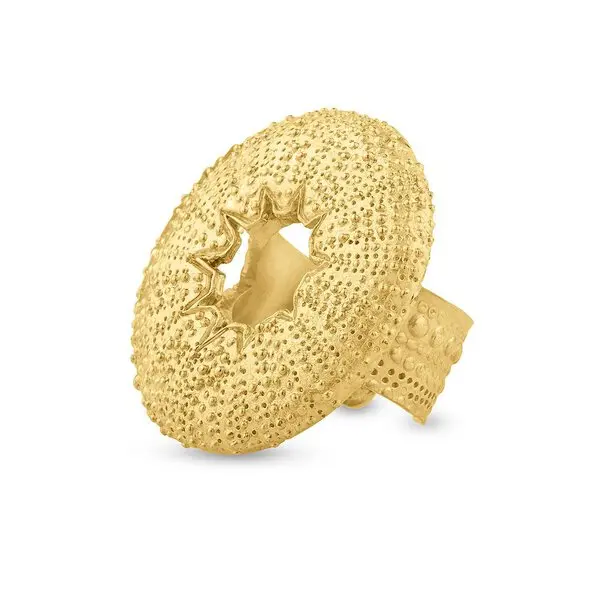 SOPHIE SIMONE DESIGNS Sea Urchin Adjustable Ring - Gold