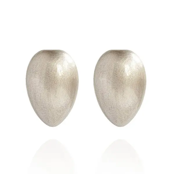 SAULE LABEL Juno Platinum Glow Earrings - Silver