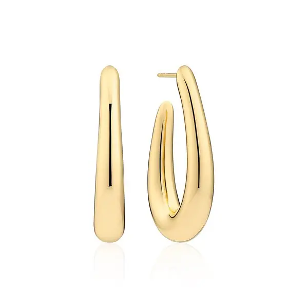 SIF JAKOBS JEWELLERY Goccia Pianura Earrings - Gold
