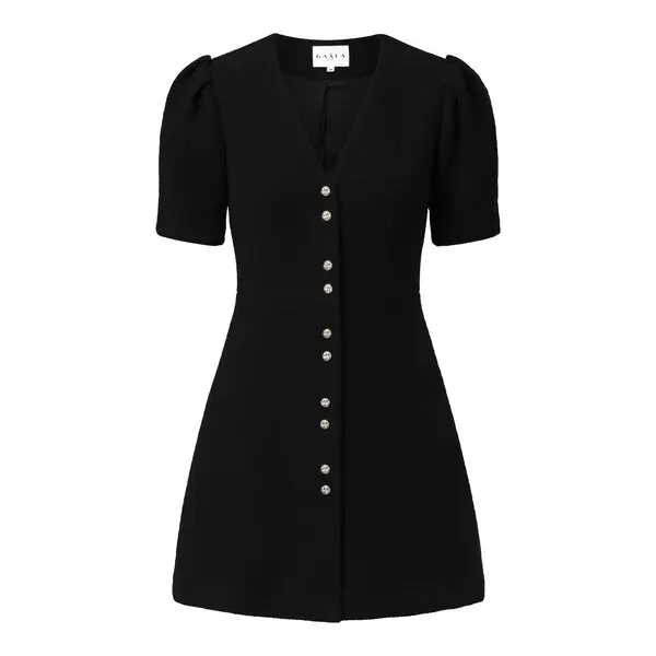 GAÂLA Matilda Tweed A-line Dress