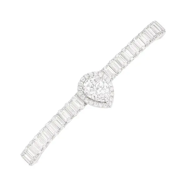 MAISON DE GALA Teardrop Elegance Bracelet - Silver
