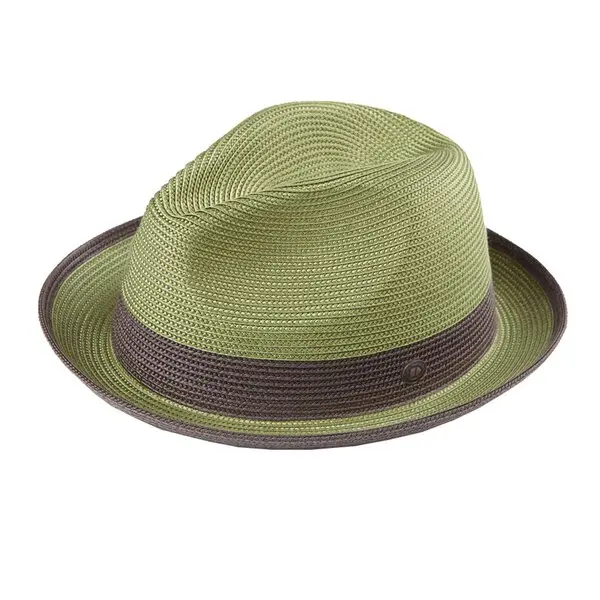 DASMARCA HATS Florence Crushable Fedora - Green