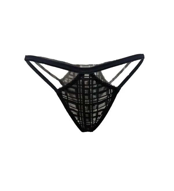 CAROL COELHO Inca Trail Strappy Tanga - Black