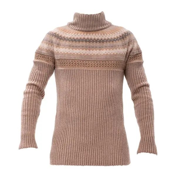 MAISON BOGOMIL Turtleneck Ribbed Long Sweater