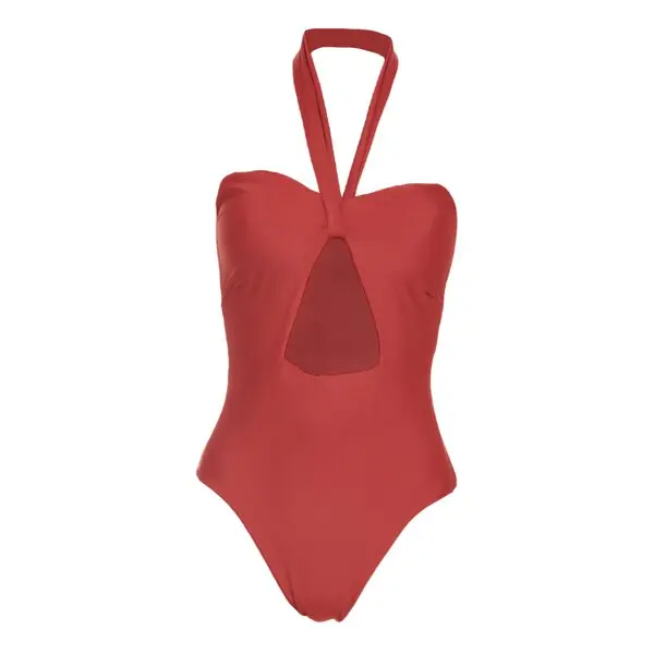 Rêve De Rive Céline One-piece Swimsuit - Red