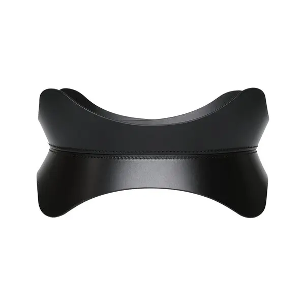 HAUTE CUIR Vale Hourglass Corset Belt - Black