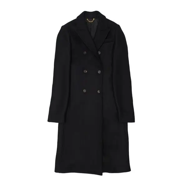 HEGARTY Double Breasted Cashmere And Wool Overcoat