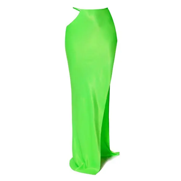 AGGI BY HALEWSKI Faye Flash Maxi Skirt By - Green