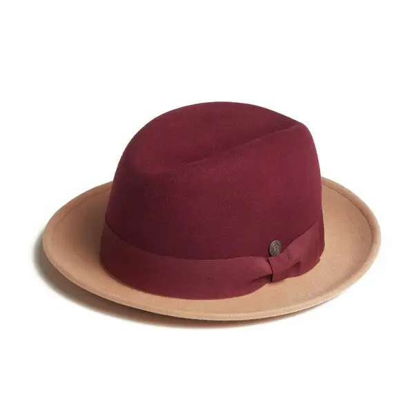 DASMARCA HATS Felt Fedora - Red