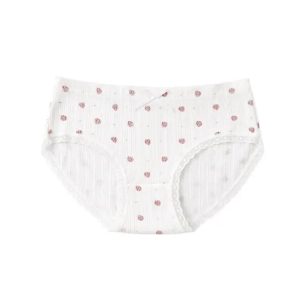 ADIBA Strawberry Kiss Brief - White