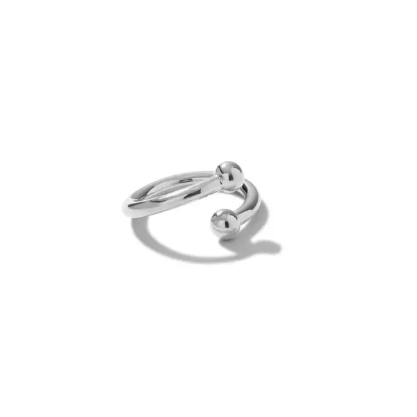 JAREDJAMIN Over Easy Orbita Ring - Silver