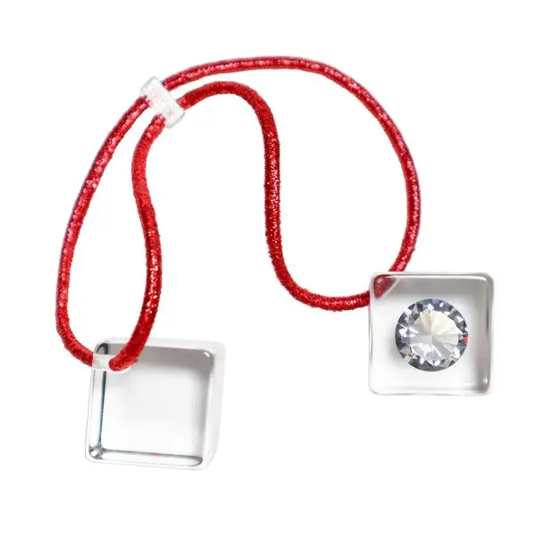 IOSTUDIO Sunrise Pony Hair Tie - Red