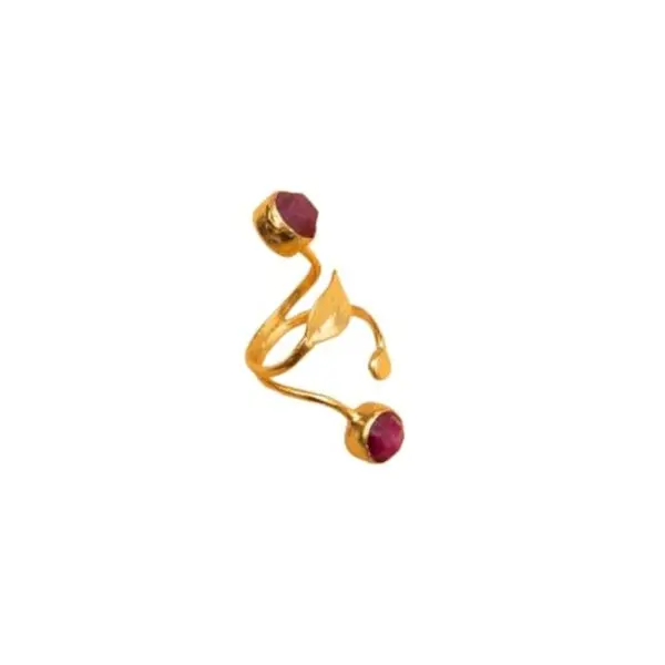 ROZ Labirent X-two Ring - Gold