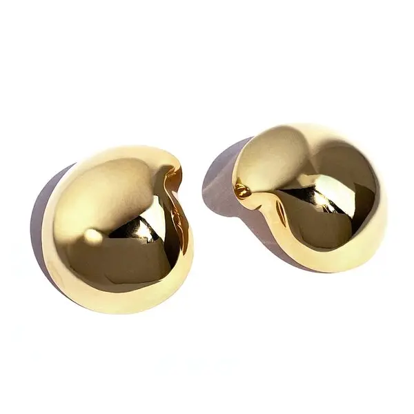 BIKO Nicola Stud Earrings - Gold