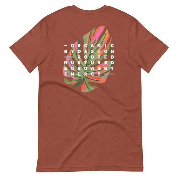 ANCHOR & CREW Clay Organic Design Passenger Organic Cotton T-shirt - Red
