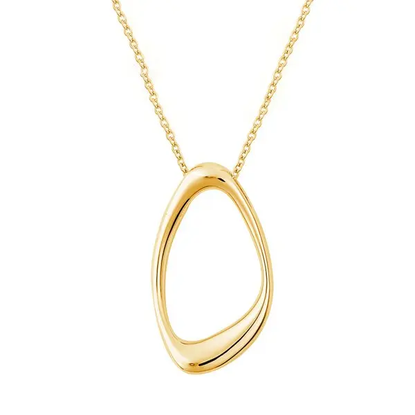 LUCY QUARTERMAINE Volcan Pendant In Vermeil - Gold