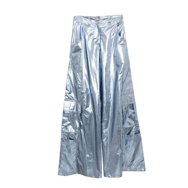 PALOMA LIRA Vinyl Super Flared Pants