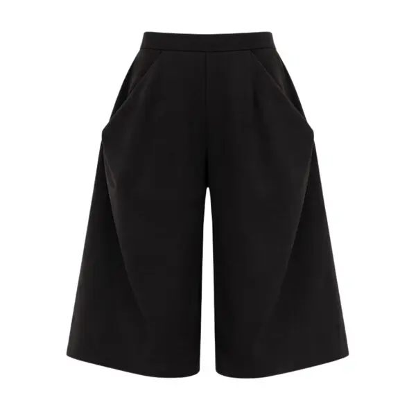SAZHA Wide-leg Culotte Shorts