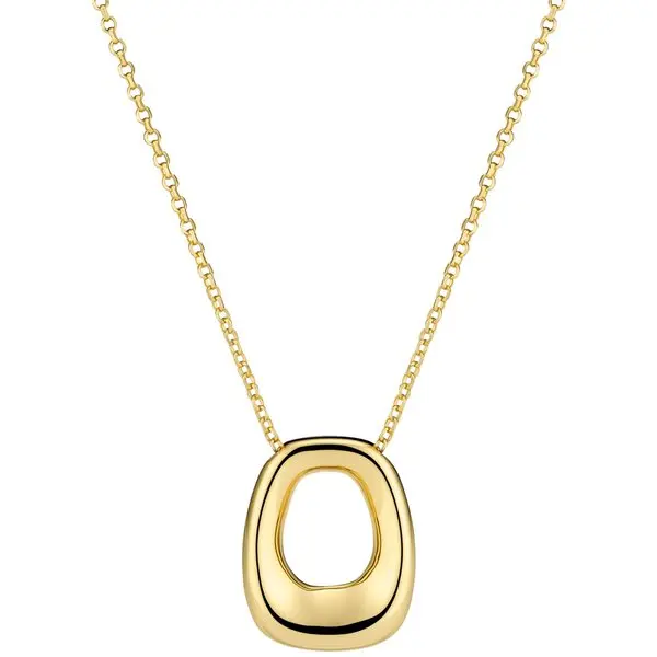 SIF JAKOBS JEWELLERY Borsa Pianura Piccolo Necklace - Gold