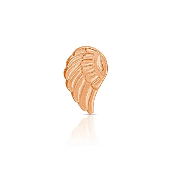 Maya Brenner Designs Angel Wing Stud Earring - Rose Gold
