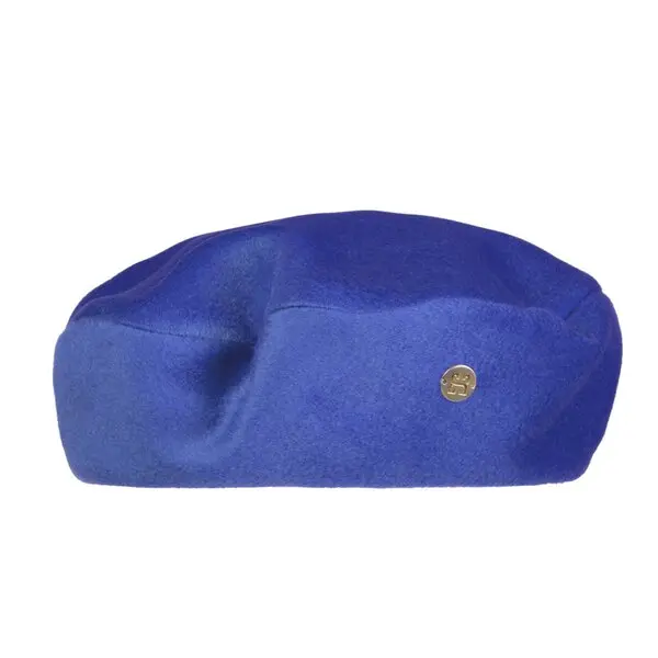 SIBI HATS Chantel Cashmere Beret Hat - Blue