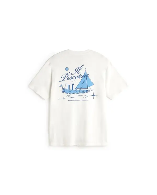 THINKING MU T-shirt Pescatore Zach - White