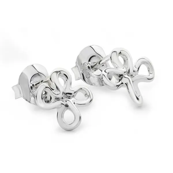 LUCY QUARTERMAINE Mini Splash Stud Earrings - Silver