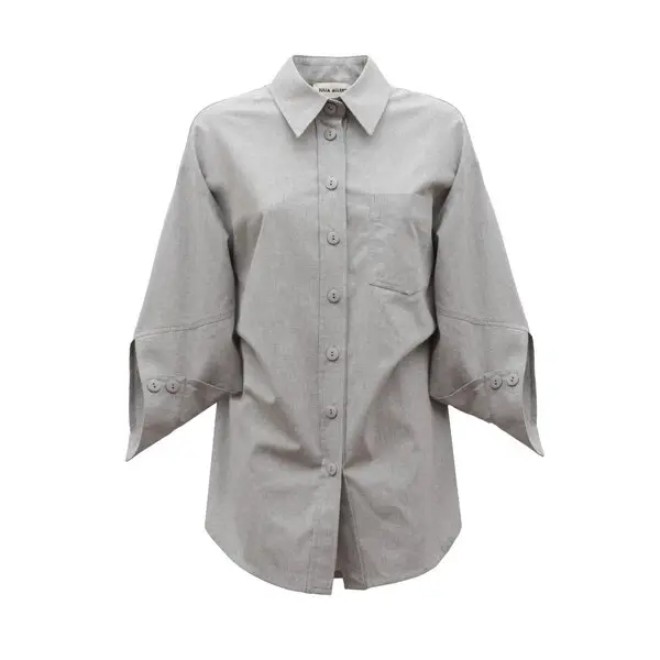 JULIA ALLERT Oversized Cotton Blend Shirt