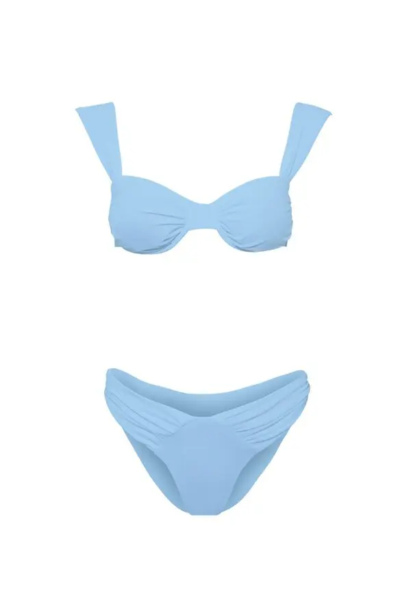 LUNA B Anna Bikini Bottom - Blue
