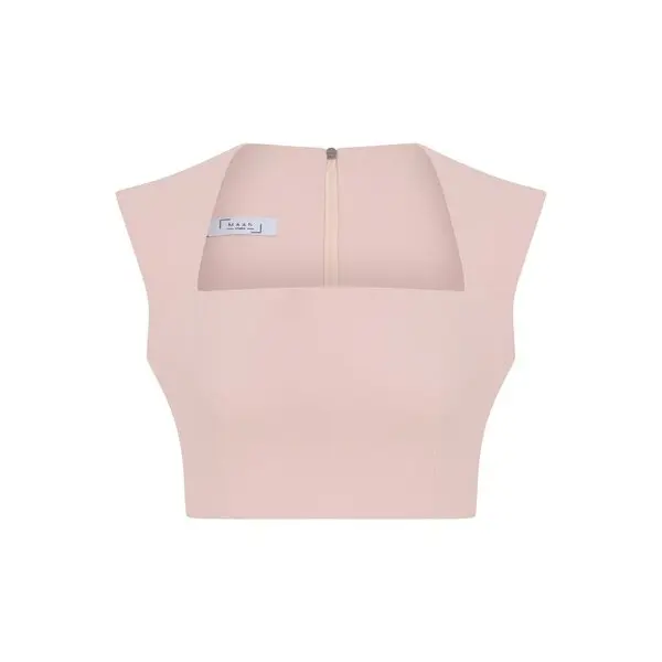MAAN ISTANBUL Square Neckline Bustier - Rose Gold