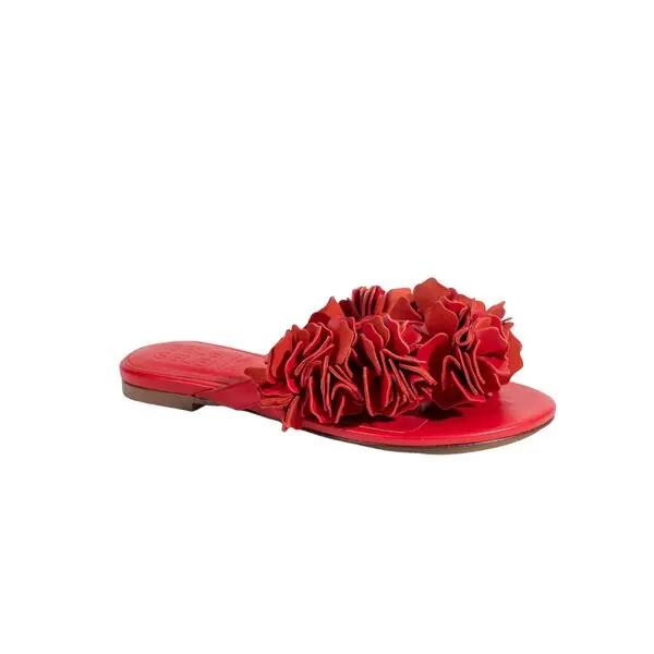 SELENA SELENA The Florist Flat Sandal
