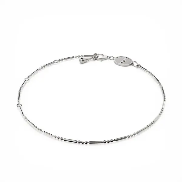 LINDA FIORE Daisy Layering Bracelet - Silver