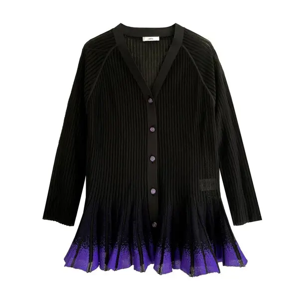 ARTO. Knit Cardigan - Purple