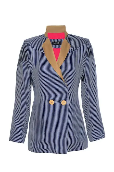 LAHIVE Cyprus Pinstriped Jacket