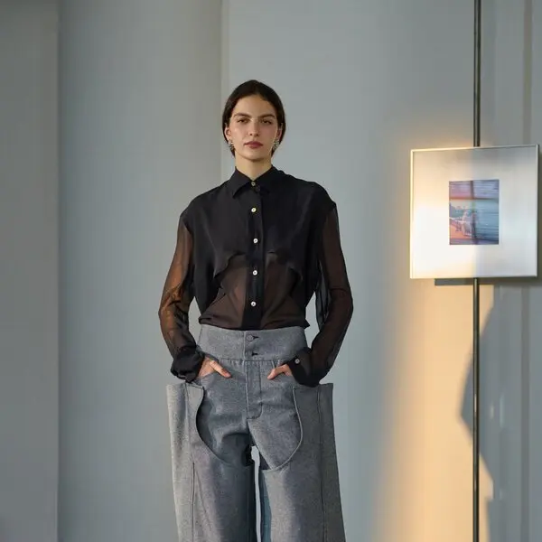 LORENA SARAVIA Sienna Silk Blouse