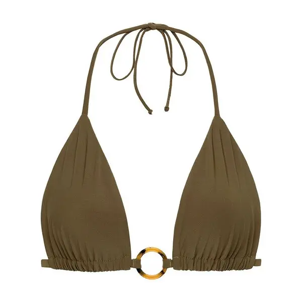 MONTCE Emma Tori Loop Bikini Top - Green