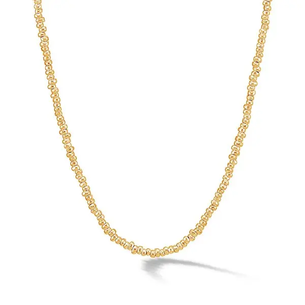 DOWER & HALL Signature Nugget Vermeil Necklace - Gold