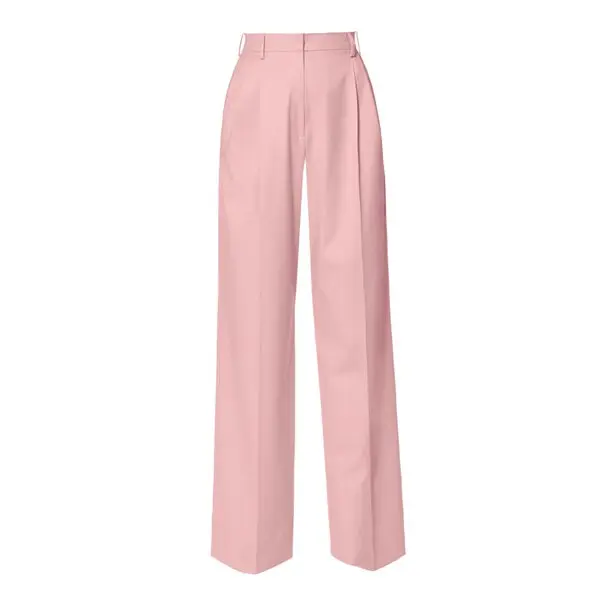 AGGI BY HALEWSKI Gwen Rosewater Wide Leg Trousers - Pink