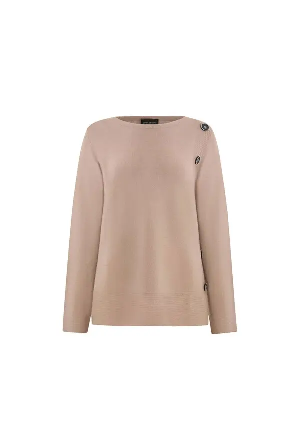 JAMES LAKELAND Button Detailed Jumper