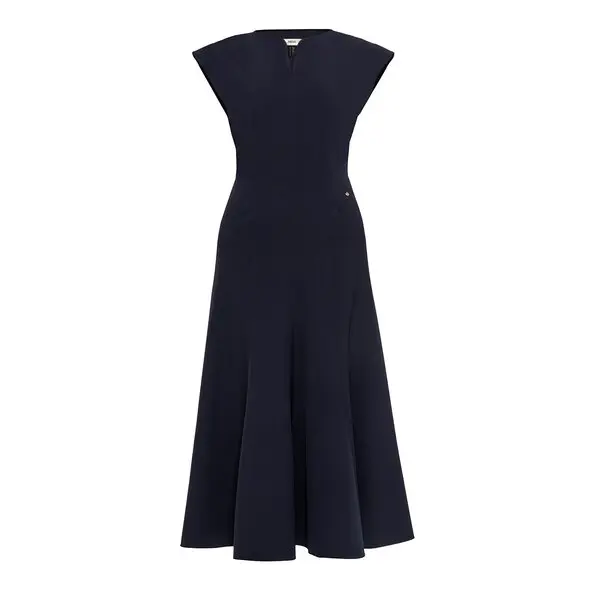 NISSA A-line Midi Dress