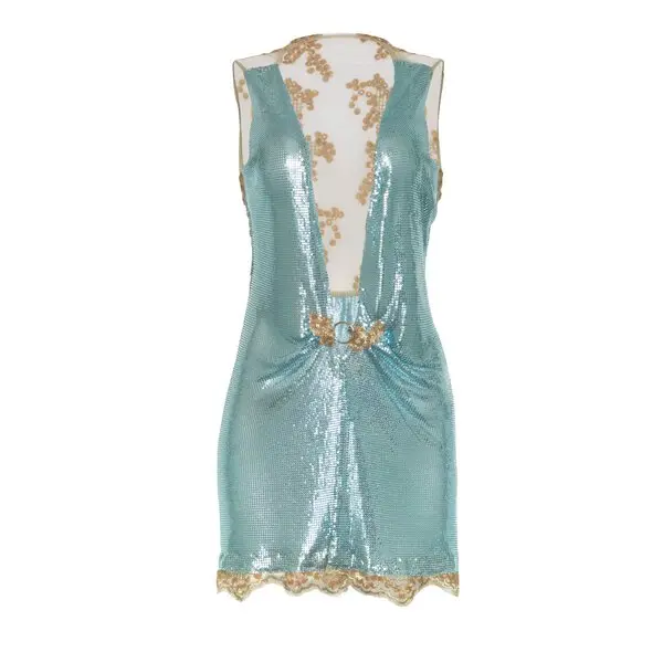 PALOMA LIRA Chainmail Mini Dress