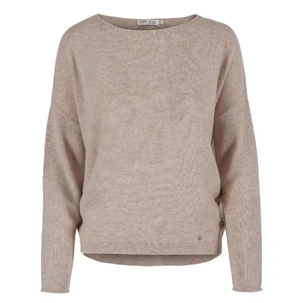 TIRILLM Ally Cashmere Pullover - Brown