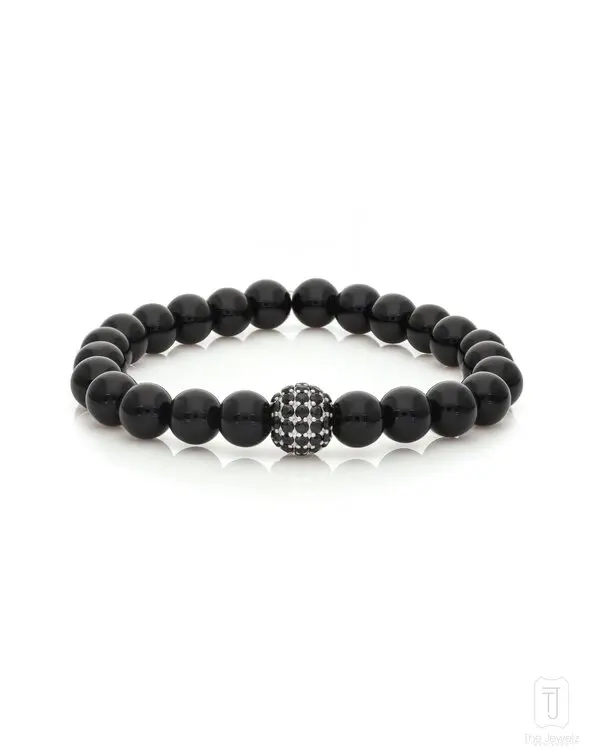 THE JEWELZ Essence Bracelet - Black/silver